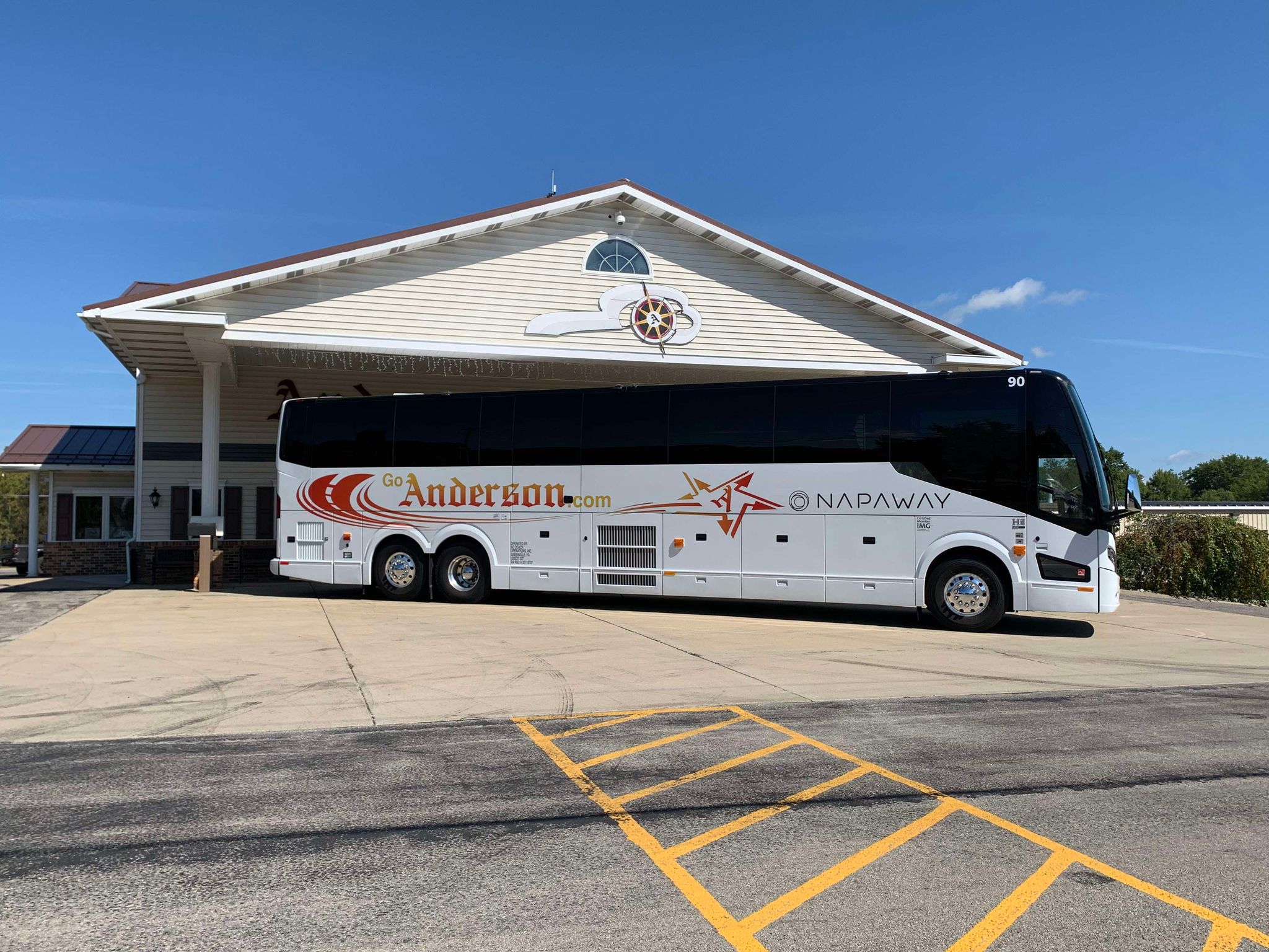 Deluxe Sleeper Coach Bus in PA, Ohio, NY | Anderson Coach & Travel
