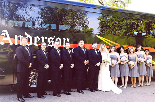 Wedding Shuttle Services | Anderson Coach & Travel