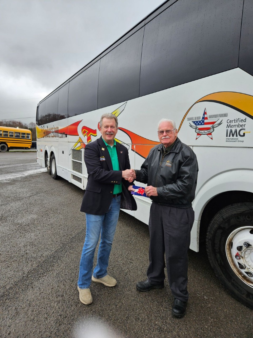 motorcoach bus driver award