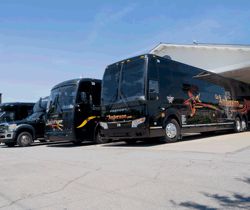 Charter Bus Service PA, Ohio, NY | Coach Bus Service | Anderson